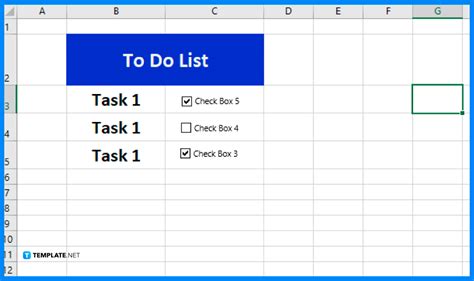 How To Create Checklist In Excel Sheet