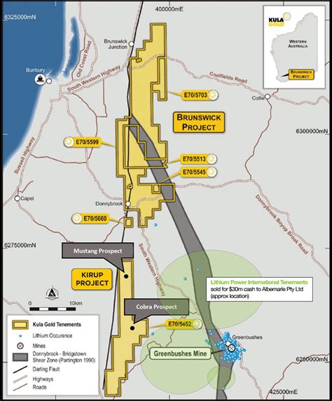Lpi Kirup Lithium Projects Sold For 30m Cash Adjacent To Kulas Brunswick Kirup Projects