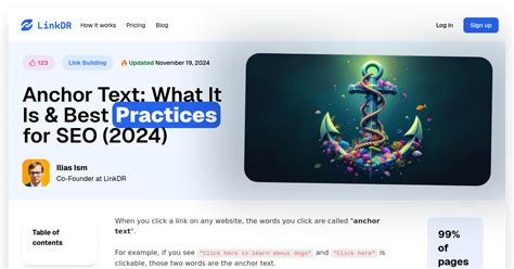 Anchor Text What It Is And Best Practices For Seo 2024