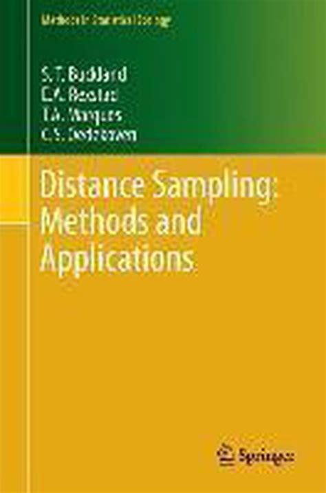 Distance Sampling Methods And Applications 9783319192185 S T Buckland Boeken