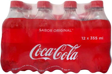Refresco Coca Cola 12 Botellas De 355 Ml C U Mx Alimentos