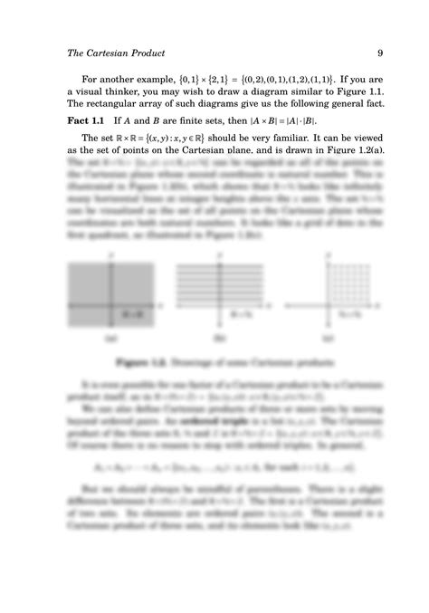 Solution 9 The Cartesian Product Studypool