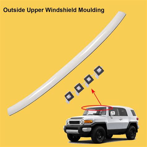 Ap01 Front Upper Windshield Molding For Toyota Fj Cruiser 07 14 4 0l V6