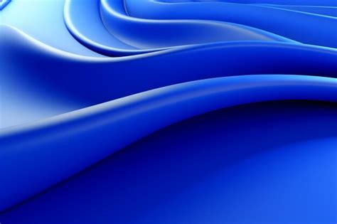 premium photo 3d rendering blue abstract background
