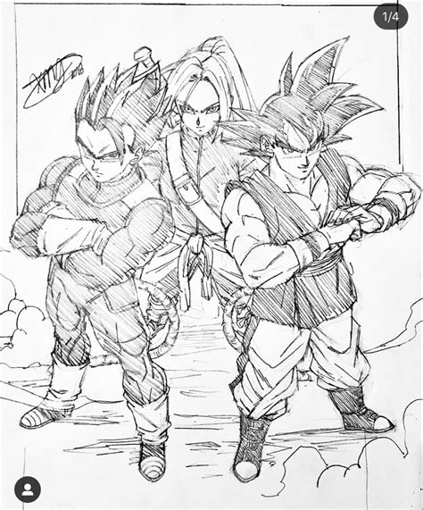 Pin On My Cacs Sketches Dragon Ball Art Dragon Ball Z