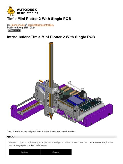 Tims Mini Plotter 2 With Single Pcb 25 Steps With Pictures