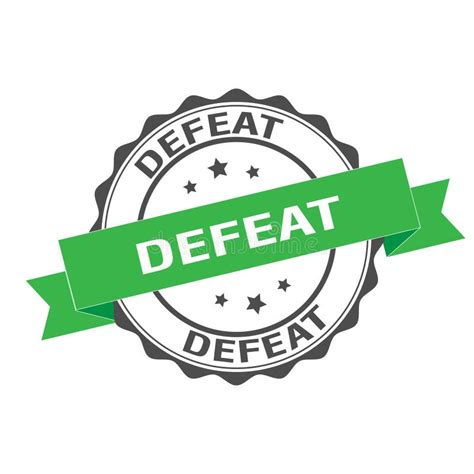 Defeat Stamp Illustration Stock Illustrations 300 Defeat Stamp