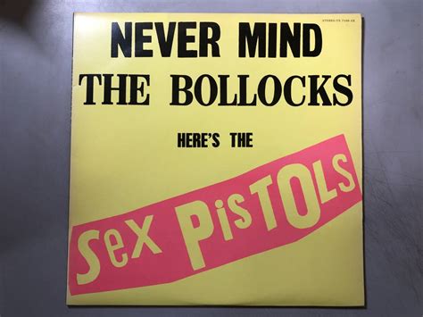 【やや傷や汚れあり】lp セックス・ピストルズ 勝手にしやがれ Never Mind The Bollocks Heres The