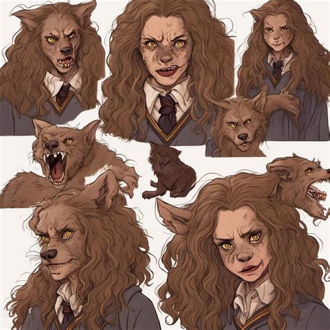Hermione Granger Werewolf Transformation By Dvy2 On Deviantart