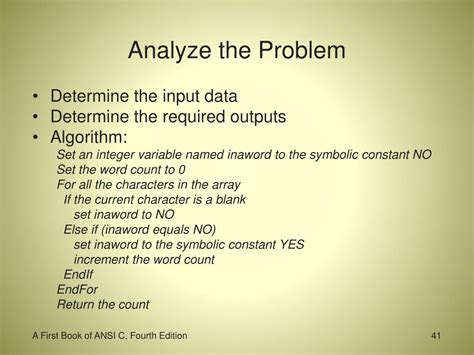 Ppt A First Book Of Ansi C Fourth Edition Powerpoint Presentation