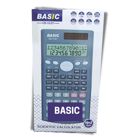 Scientific Calculator Basic Cd 1127 Techtrix Shop Online