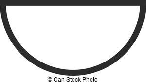 Half Circle Icon Free Icons Library