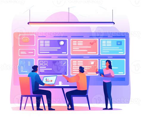 Developers Working On A Technical Stack Coding Together Learning Whiteboards 24486239 Png