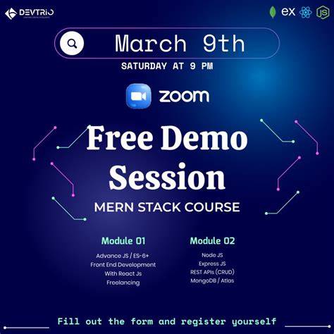 Join Our Free Demo Session On Mern Stack Devtrio Posted On The Topic Linkedin