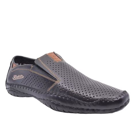 MOKASYNY RIEKER 06389/00 SCHWARZ | lastrada.eu