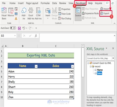 How To Convert Excel To Xml File With Easy Steps Exceldemy