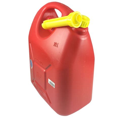 20l Fuel Container For Petrol Fuel Storagecan Heavy Duty Red The