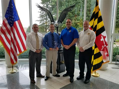 Maryland Police And Correctional Training Commissions Awards Instructor