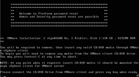 Cucm 14 Os Password Recovery Procedure Cisco Community