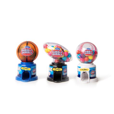 Hot Sports Dubble Bubble Gumball Dispenser Sugar Planet