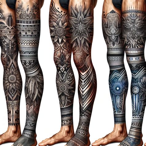 Best Leg Sleeve Tattoo Men Ideas Vondy
