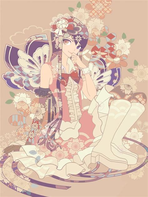 弹丸论破系列角色舞园沙耶香动漫同人图集插画图片素材 ACG图包网