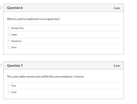 Solved Question 6 4 Pts What Is Used To Implement A
