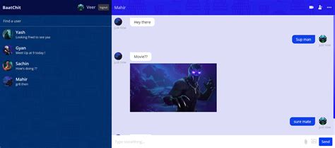 github noobmaster432 baatchit baatchit is a realtime private chat