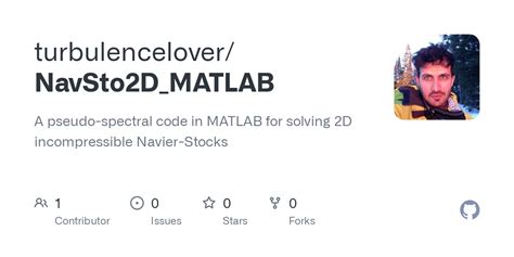 Github Turbulencelover Navsto D Matlab A Pseudo Spectral Code In Matlab For Solving D