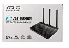 Used ASUS AC WiFi Router RT ACRH Mbps GIGABIT Wireless Router MU MIMO UBB Threads