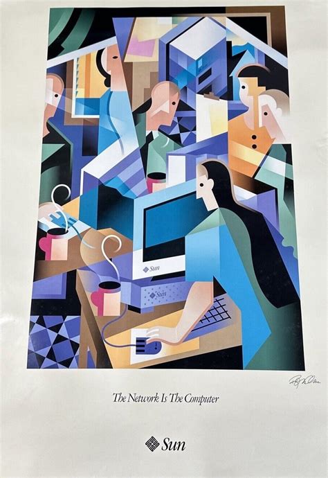 Sun Microsystems Poster 1994 R Gvcdesign