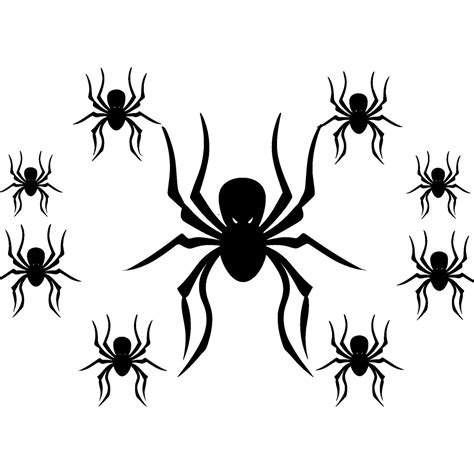 Free Cobweb Outline Black Silhouette Spider Net Outline Vector Clipart 29930178 Vector Art At