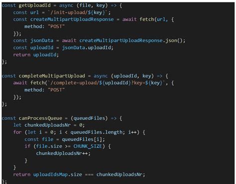Multipart Upload With Amazon S3