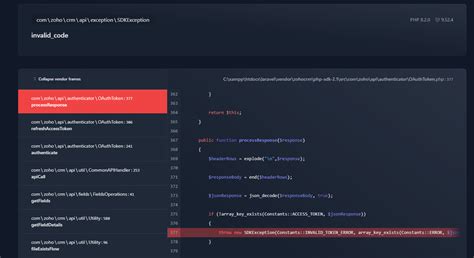 Getting Invalid Code Error Token Not Refreshing Issue 14 Asciisd