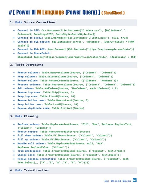 power bi data transformation pdf