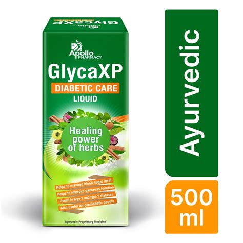Buy Apollo Pharmacy Glycaxp Diabetic Liquid 500 Ml 19 Minutes