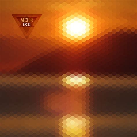 矢量的模糊日落背景图片 模糊效果的日落矢量背景素材 高清图片 摄影照片 寻图免费打包下载