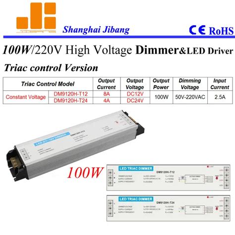 Free Shipping 110vand220vac Triac Pwm Dimmer Triac Dimming Driver 100w