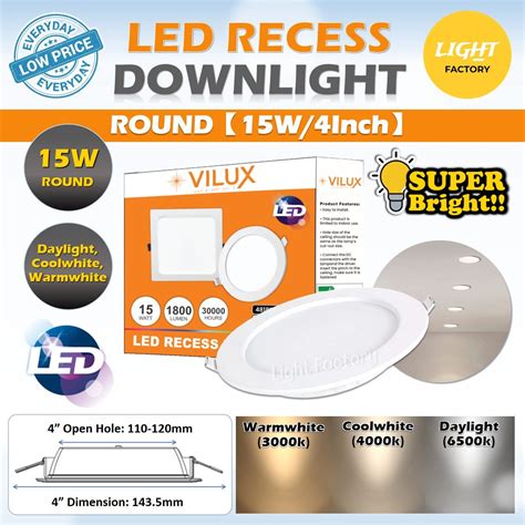 【upgraded】led Downlight 15w 24w Ultra Slim Led Recess Downlight Round