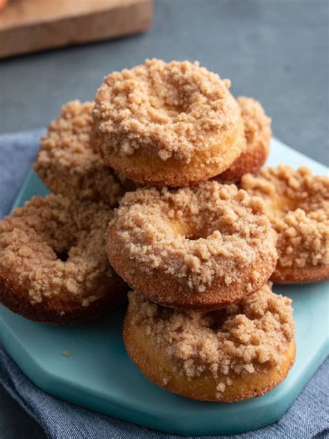 Crumb Cake Donuts Recipe