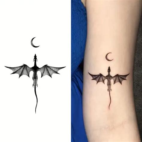 Simple Dragon Tattoo Designs For Women