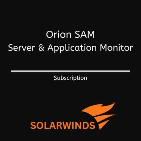 Solarwinds Upgrade To Solarwinds Server And Application Monitor Sam25 Up