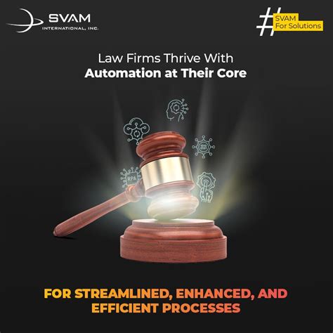 How Automation Solutions Can Transform Law Firms Svam International Inc Posted On The Topic