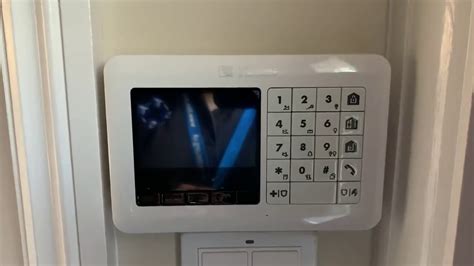 Visonic Powermaster Kp 250 Panic Alarm Activation From Keypad Youtube