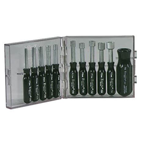 Xcelite Ps121mm 11 Piece Metric Compact Nut Driver Set With Handle