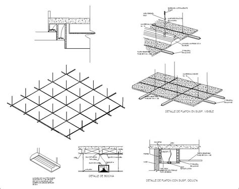 Ceiling Details V2 Cad Design Free Cad Blocksdrawingsdetails