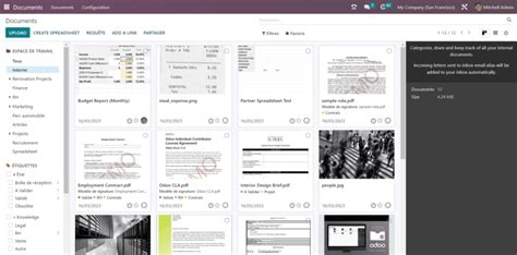 Odoo Documents Module Customization Odoo Services