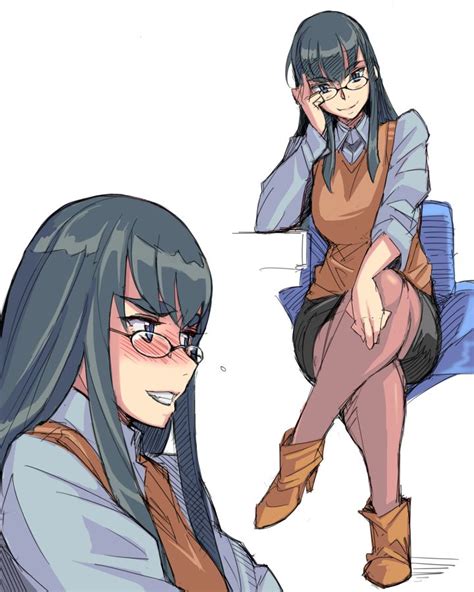 Lady Satsuki Are You Trying To Seduce Me Kill La Kill Kill La Kill Art Satsuki Kiryuin
