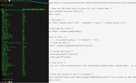 How To Run Javascript In Oracle Sqlcl With Java 17