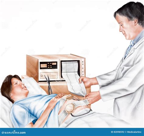 Fetal Monitoring Chart Stock Image CartoonDealer Com 29969695